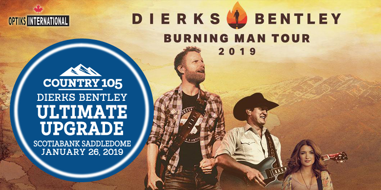Optiks International Ultimate Upgrade – DIERKS BENTLEY | Country 105