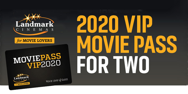 Landmark Cinemas 2020 VIP Card | Country 105