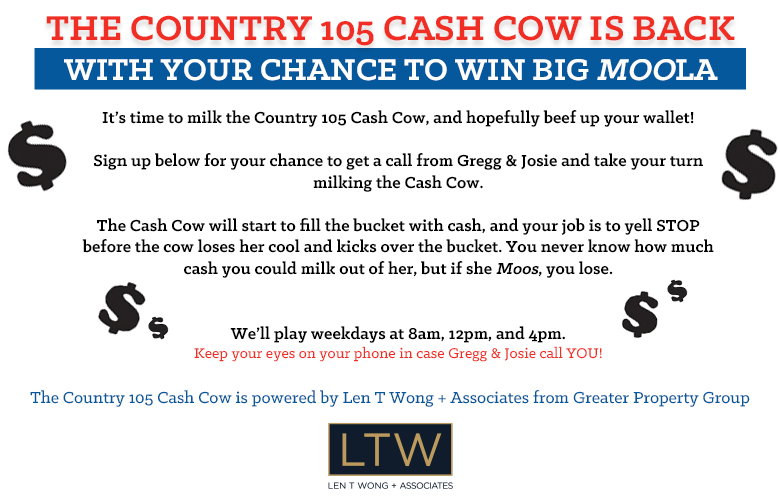 Country 105 Cash Cow | Country 105