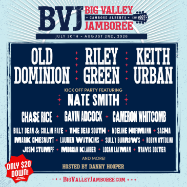 Big Valley Jamboree 2026 | Country 105